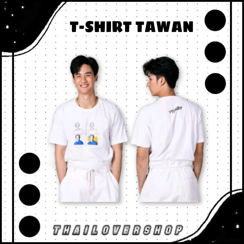 Jual T-SHIRT TAY TAWAN THAI ACTOR RAIKANTOPENI GMM BOY | Shopee Indonesia