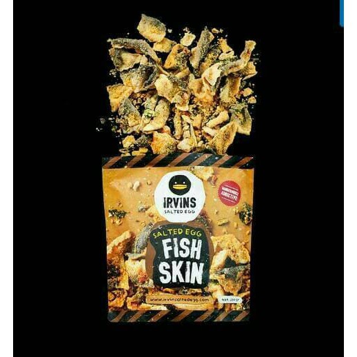 Jual Irvins Salted Egg Fish Skin 230 gr | Irvin | Shopee Indonesia
