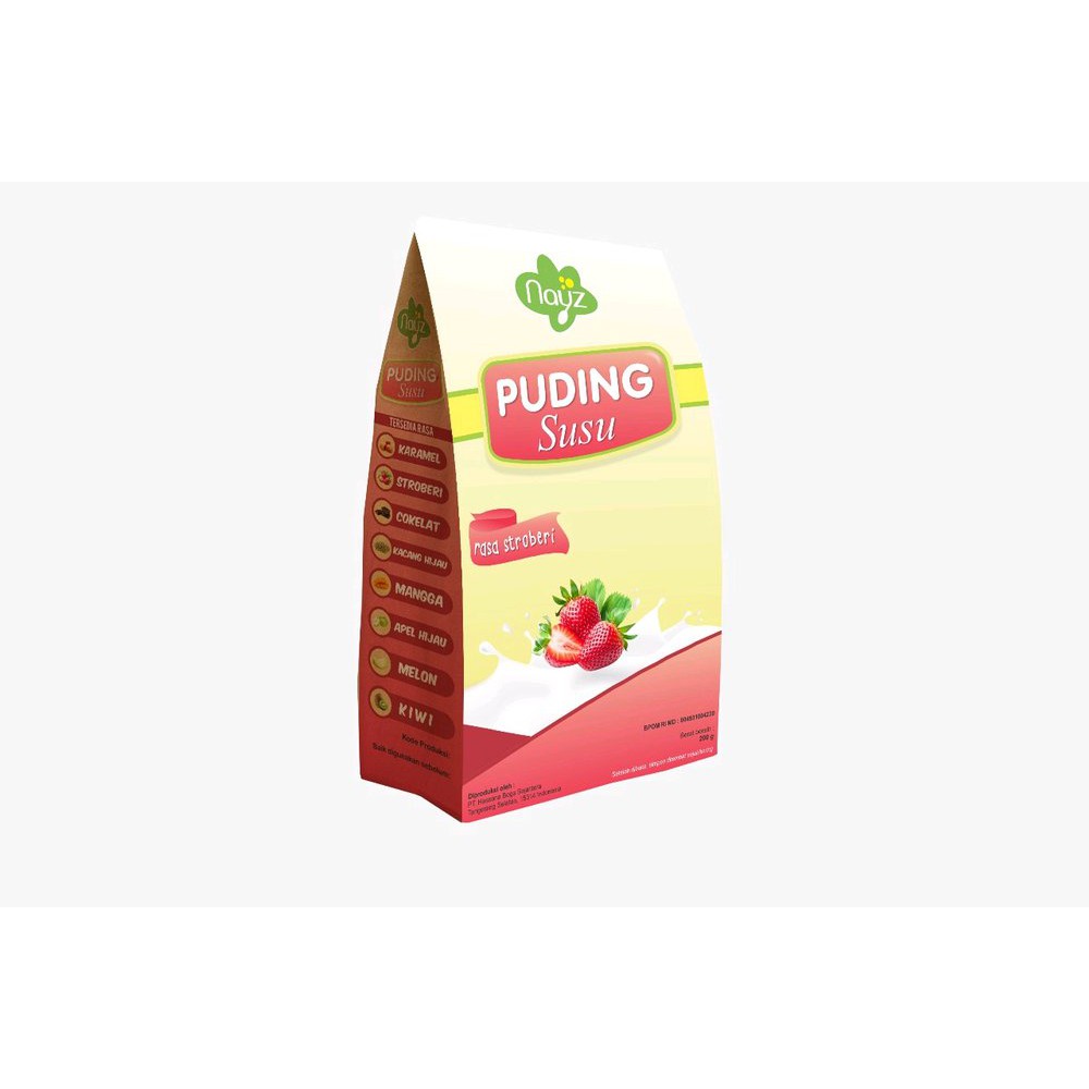 Jual NAYZ PUDING RASA STRAWBERRY 200 G | Shopee Indonesia
