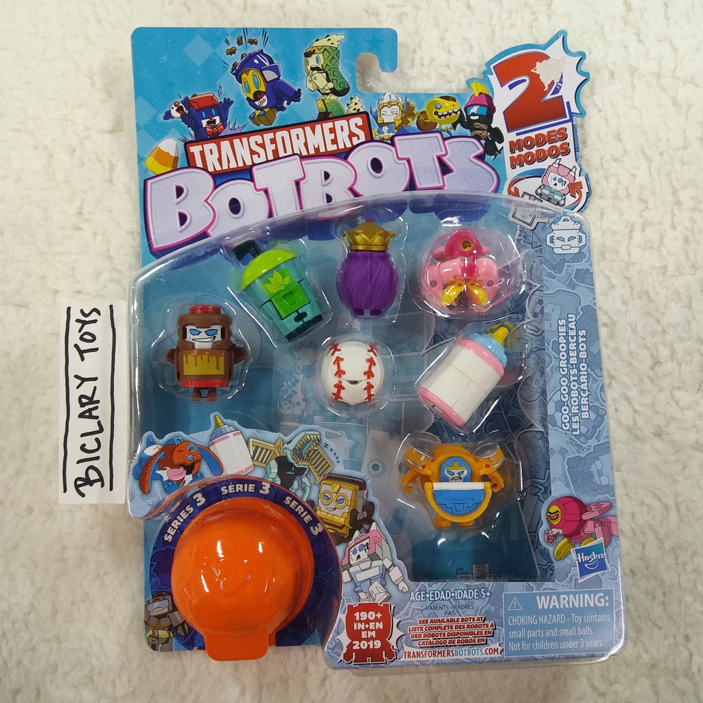 Jual Transformers Botbots Bot Bots Baby Dot Pacifier Baseball Milk ...