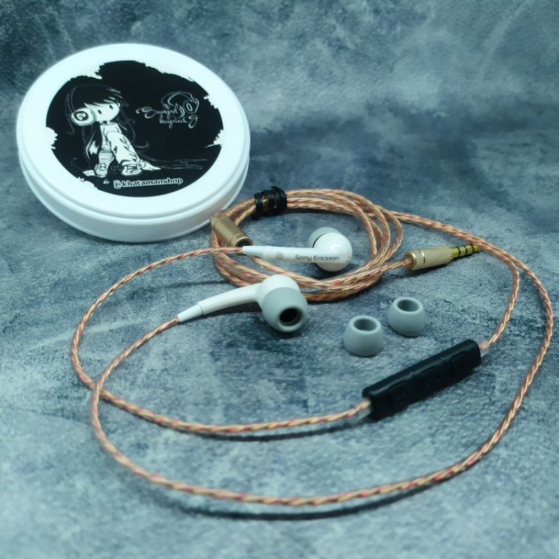 Jual earphone sony ericsson mh-650 recable | Shopee Indonesia