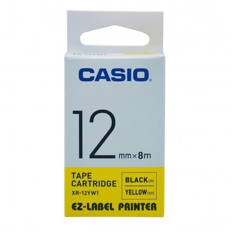 Jual Pita / EZ Label Printer Casio 12 mm Pita Label Printer Casio 12mm ...