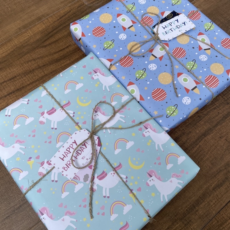 Jual packing gift | kertas kado | gift box packaging | bubble wrap ...