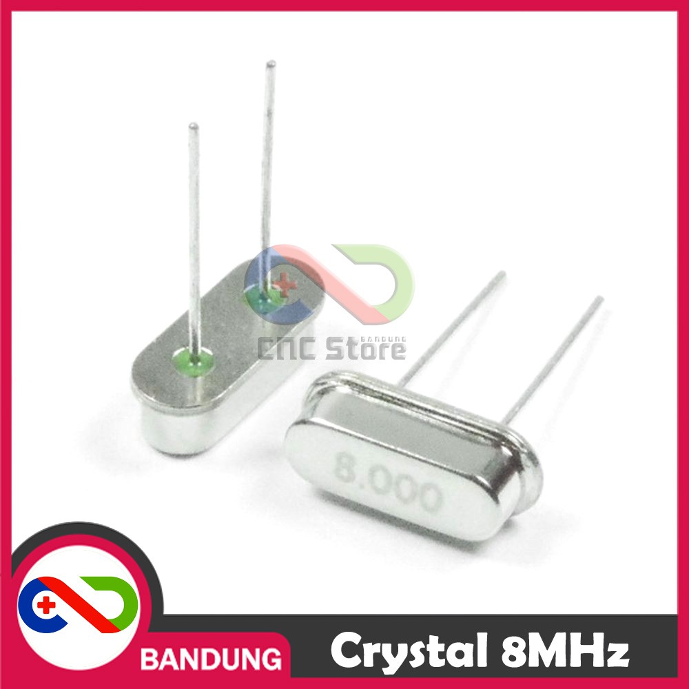 Jual CRYSTAL XTAL OSCILLATOR OSILATOR 8MHZ DIP HC-49S 8 MHZ | Shopee ...