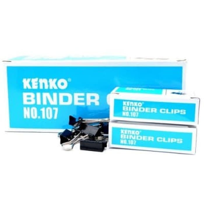 Jual PAPER CLIP / KLIP KERTAS JOYKO / Amanda / BINDER CLIP 107 JOYKO ...