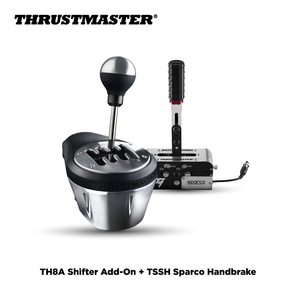 Jual Thrustmaster TH8A Shifter + Handrake Bundle | Shopee Indonesia