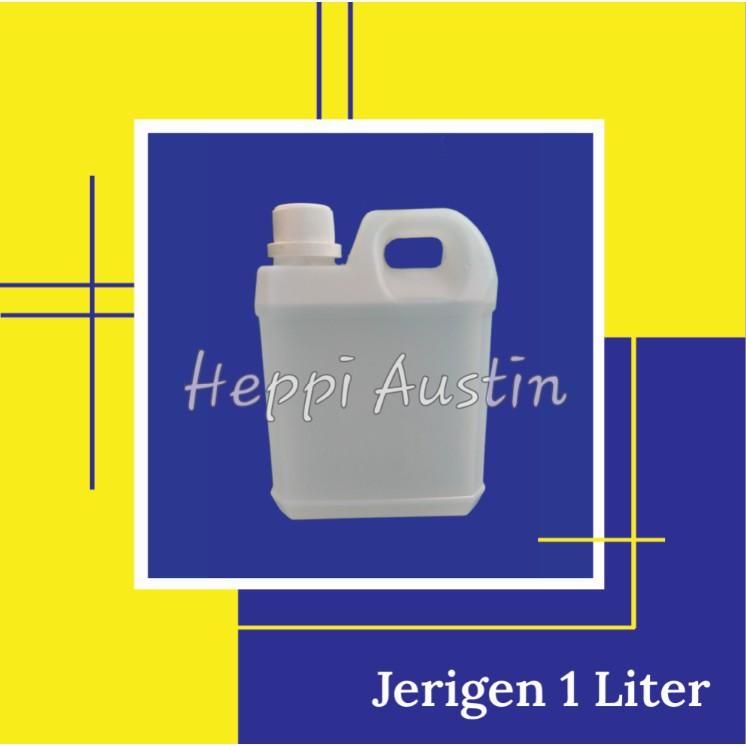 Jual Jerigen Plastik 1 Liter Botol Plastik Jirigen Derigen | Shopee ...