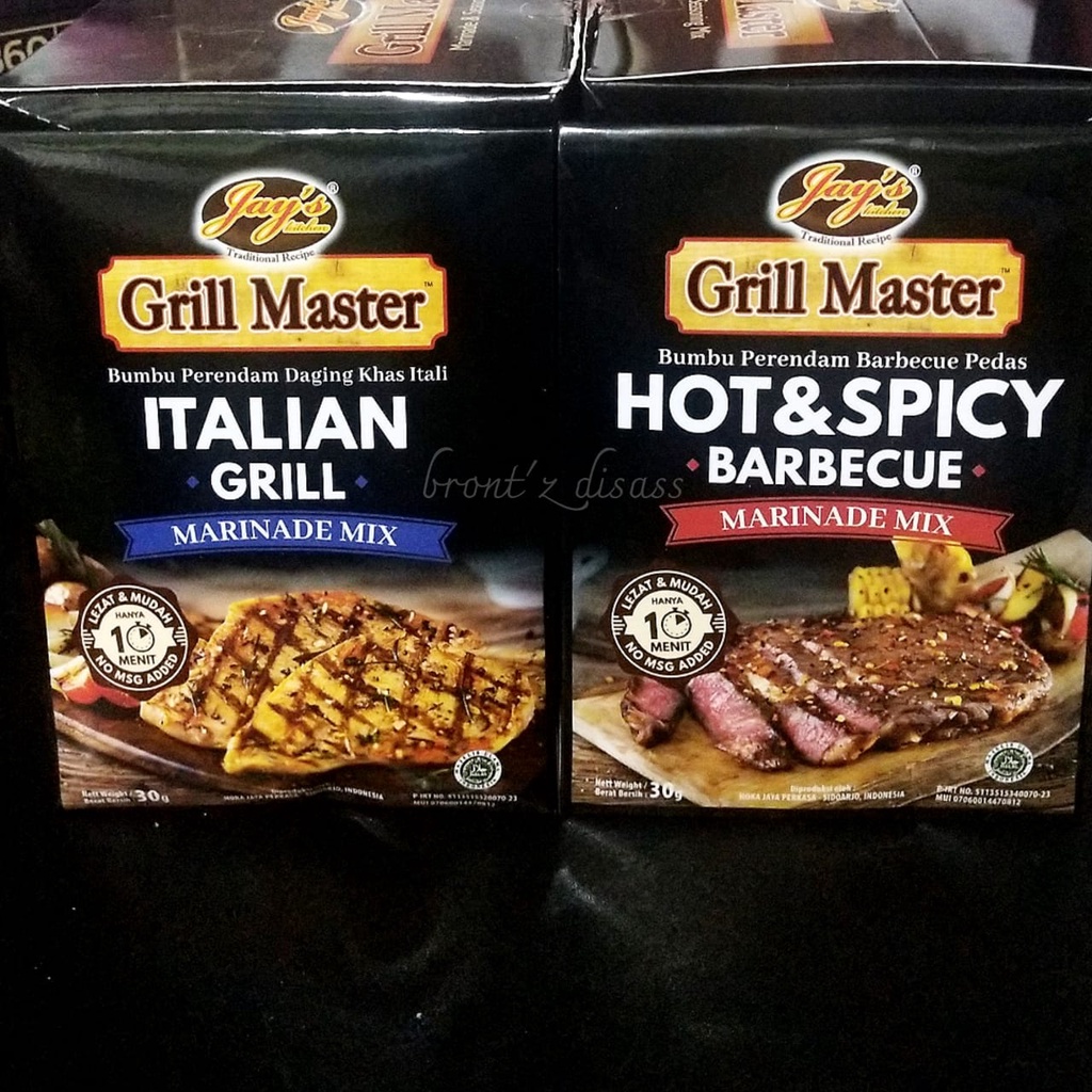 Jual JAYS GRILL MASTER BUMBU MARINASI STEAK BUMBU DAGING - DISASS JOGJA ...