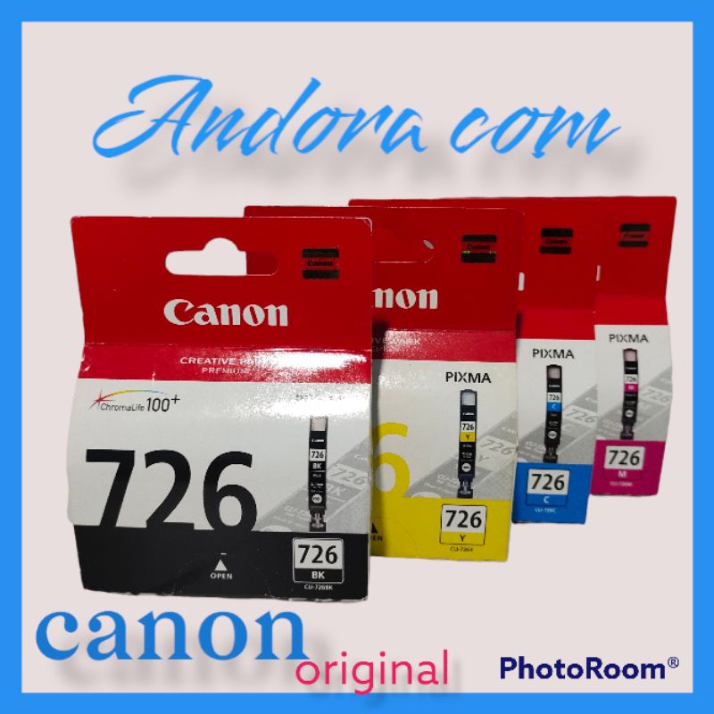 Jual Tinta printer canon 726 color original | Shopee Indonesia