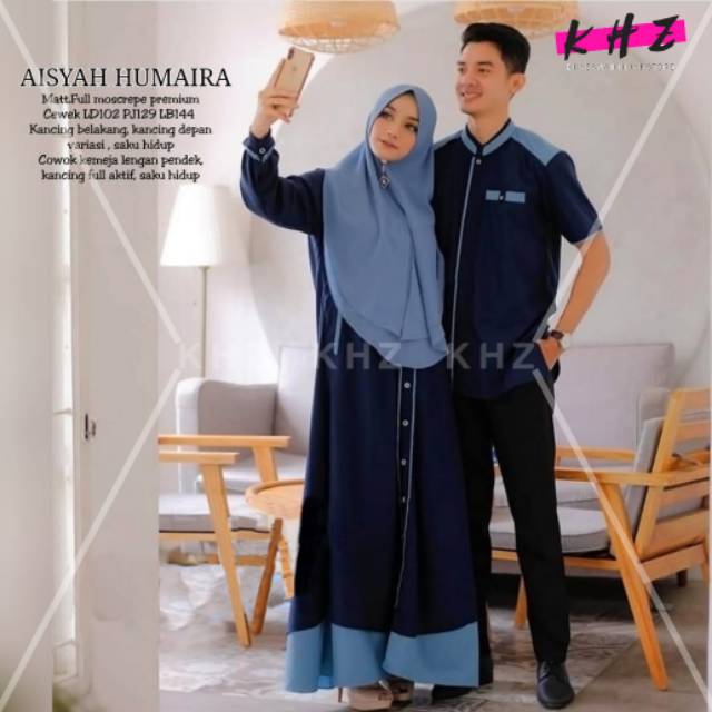 Jual COUPLE AISYAH HUMAIRO BY KHZ | Shopee Indonesia