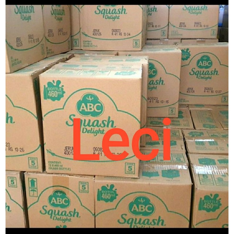 Jual sirup ABC squash leci 450 ml per dus isi ( 12 botol ) | Shopee ...