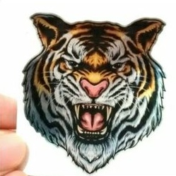 Jual Sticker Macan Harimau Stiker Motor Kaca Mobil Laptop Notebook ...