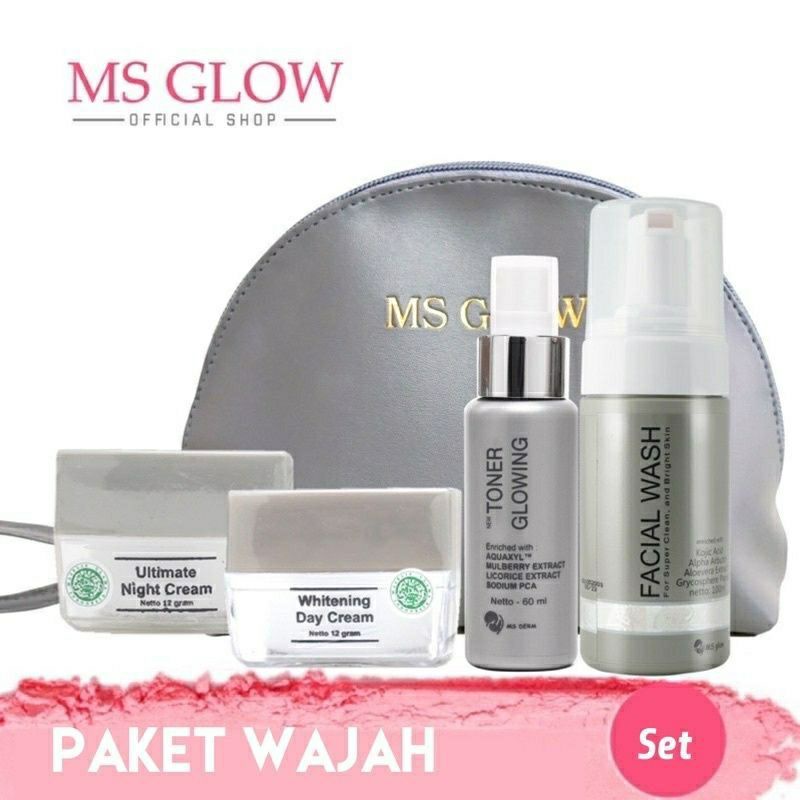 Jual MS GLOW BEAUTY SKINCARE MS GLOW PAKET WHITENING MS GLOW ACNE MS GLOW ULTIMATE MS GLOW ...