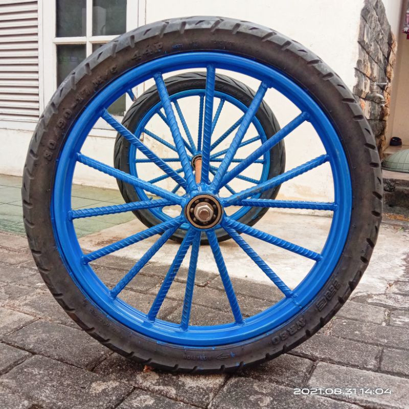 Jual roda gerobak ring 17 jari ruji 16 | Shopee Indonesia