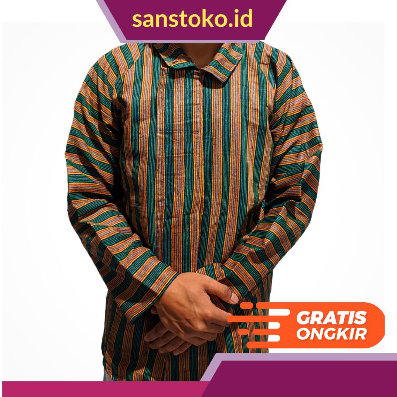 Jual LURIK PAKAIAN ADAT JAWA ASLI TENUN ATBM | SURJAN JAWA MURAH M L XL ...
