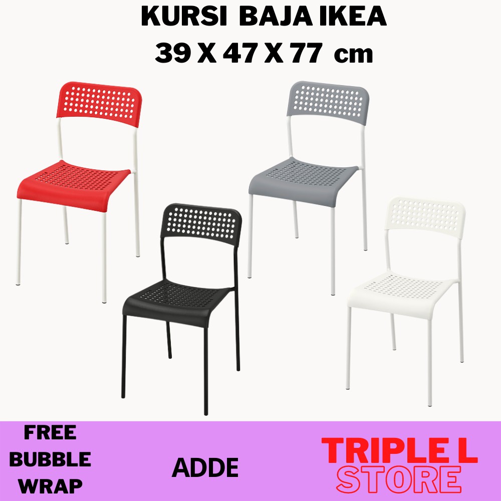 Jual Kursi Serbaguna Makan Teras Tamu Bisa Di Tumpuk Minimalis AD ...