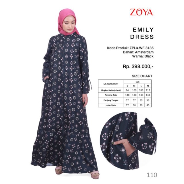 Jual EMILY DRESS ZOYA | Shopee Indonesia