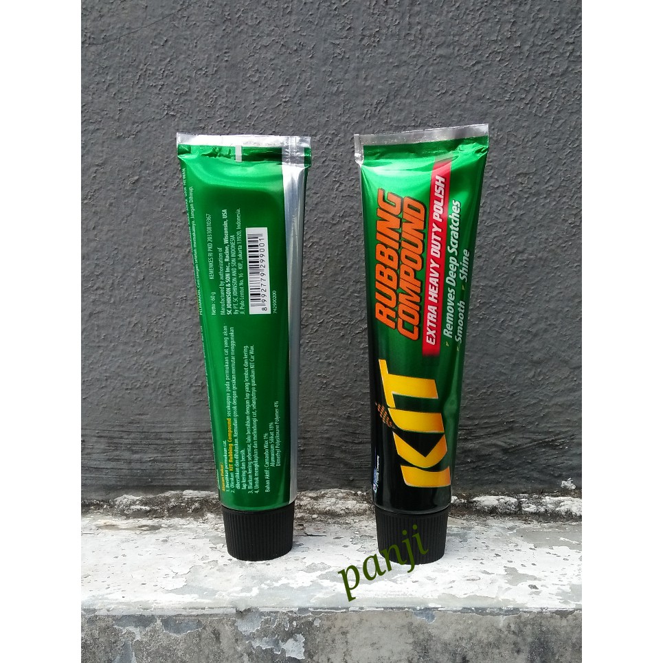 Jual Kit Kompon Poles penghilang goresan Baret Rubbing Compound (60gr ...