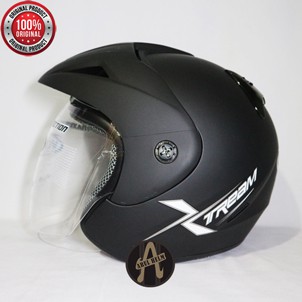 Jual HELM VOG EXTREAM SOLID BLACK DOFF / VOG EXTREAM | Shopee Indonesia