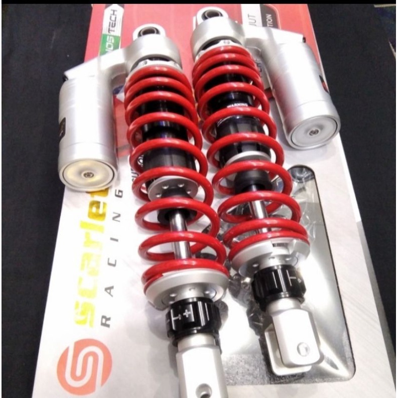 Jual SHOCKBREAKER BELAKANG TABUNG NMAX OLD SCARLET NOSTECH | Shopee Indonesia
