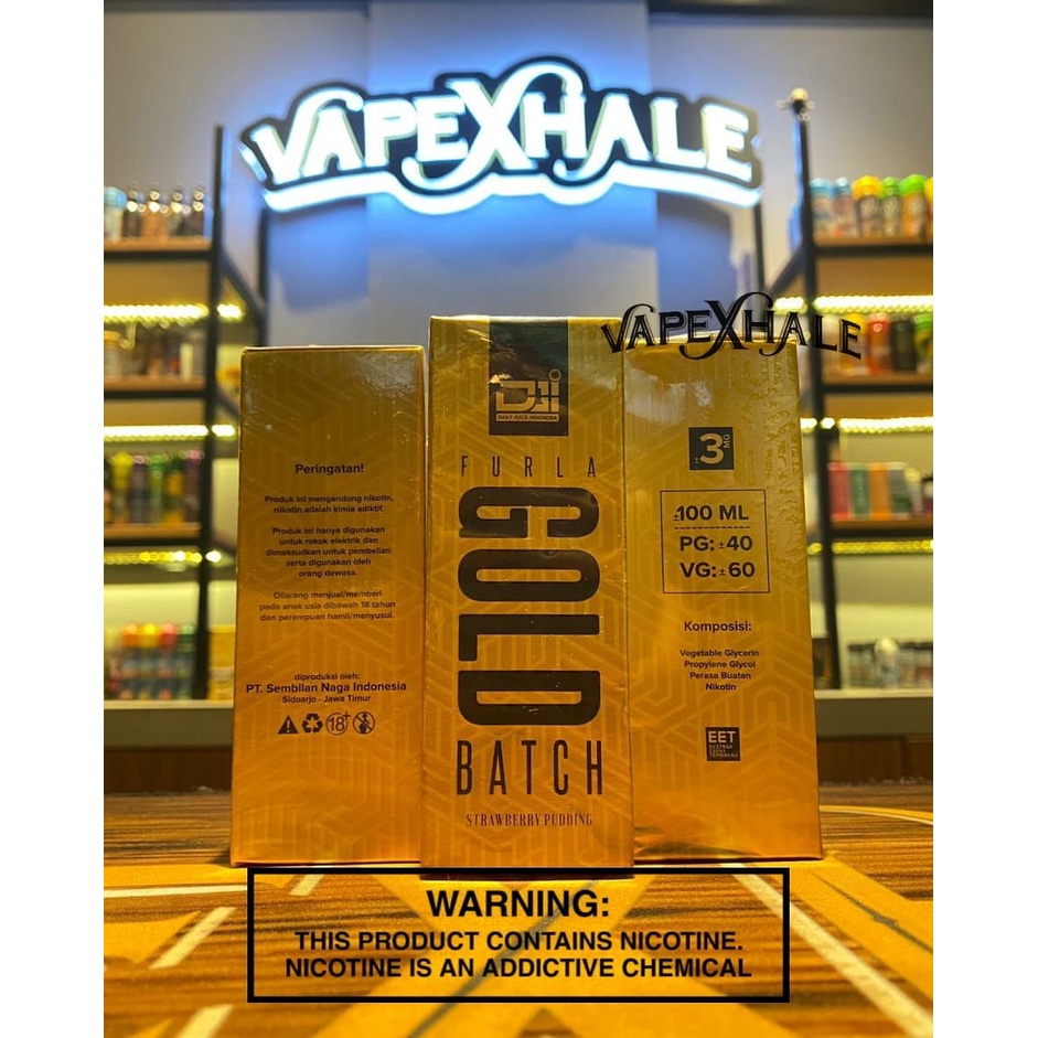 Jual LIQUID FREEBASE FURLA GOLD BATCH (100ml) | Shopee Indonesia