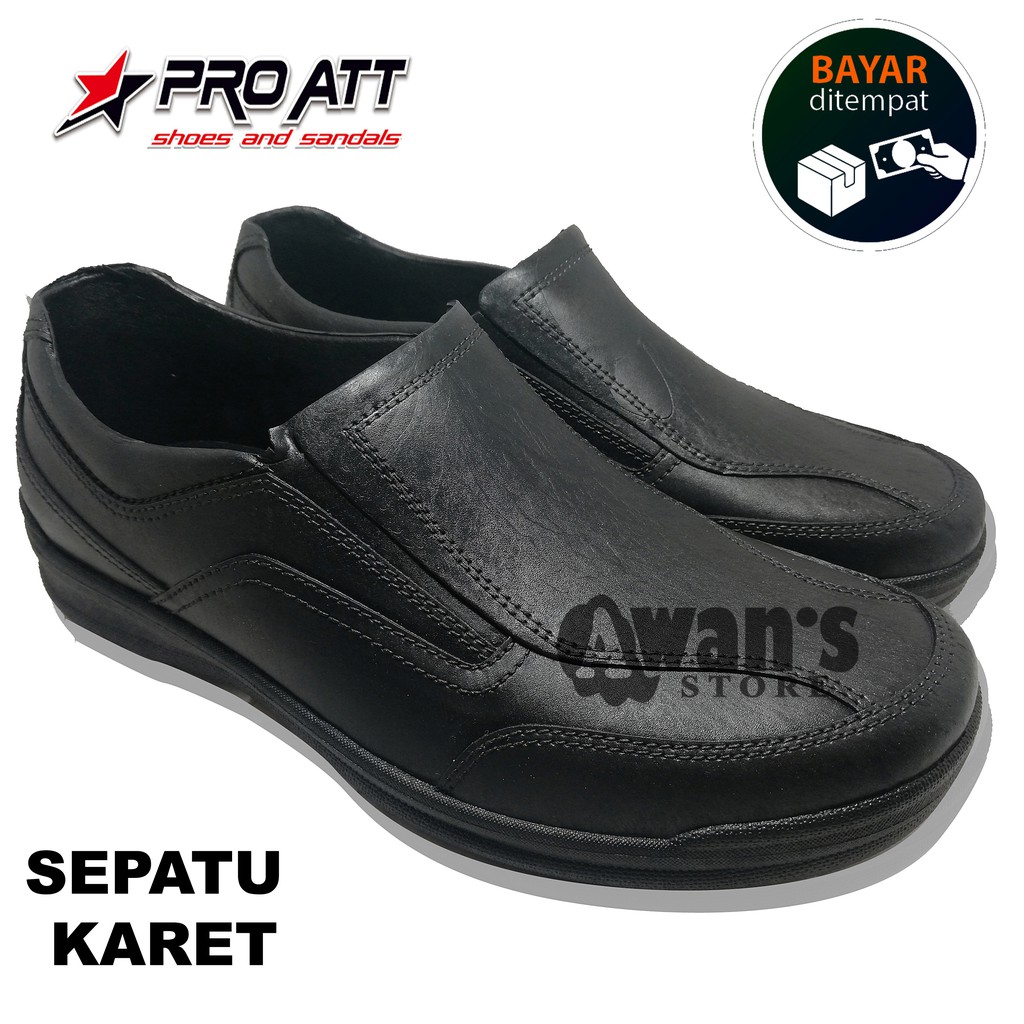 Jual Sepatu Karet Pria ATT AB505 Sepatu Pantofel Karet Tebal | Shopee ...