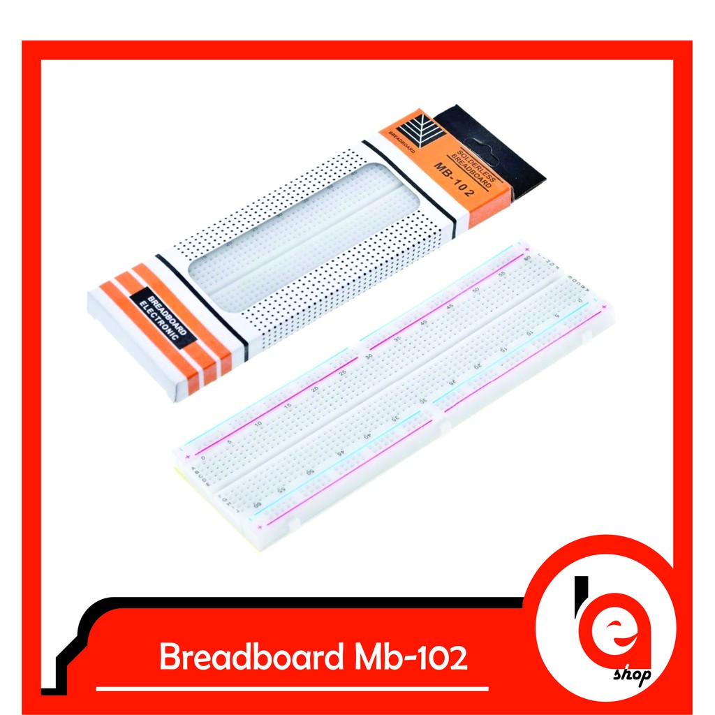 Jual Promo Breadboard mb-102 Project board MB-102 830 point 830p murah MB102 | Shopee Indonesia