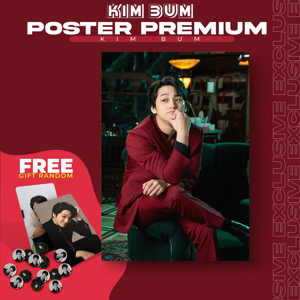 Jual [BM Poster Premium] KIM BUM (20 cm x 30 cm) || Hiasan Dinding ...