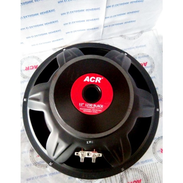 Jual SPEAKER ACR 1230 BLACK 12 inchi 500 watt FULLRANGE | Shopee Indonesia
