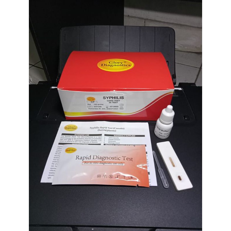 Jual TP Syphilis - Sifilis Test Card - Tes Syphilis 25 Glory | Shopee ...