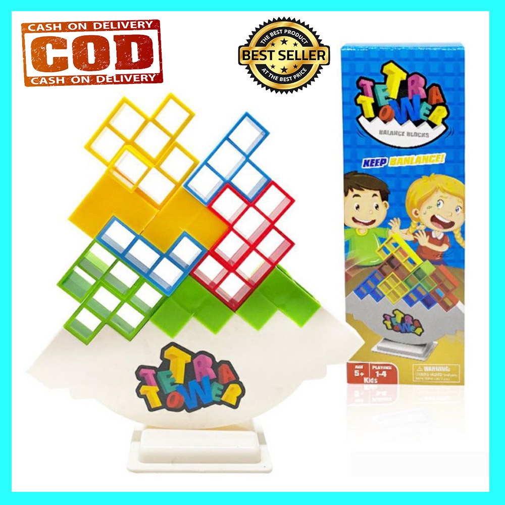 Jual Bronsis - Mainan Tetra Tower - Tertis Balancing - Mainan ...