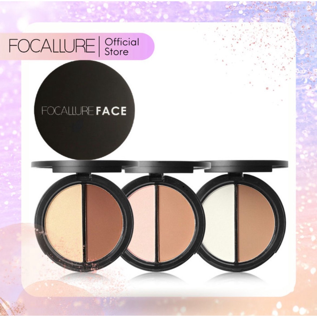 Jual Focallure Contour & Highlighter Powder FA05 Contour Powder ...