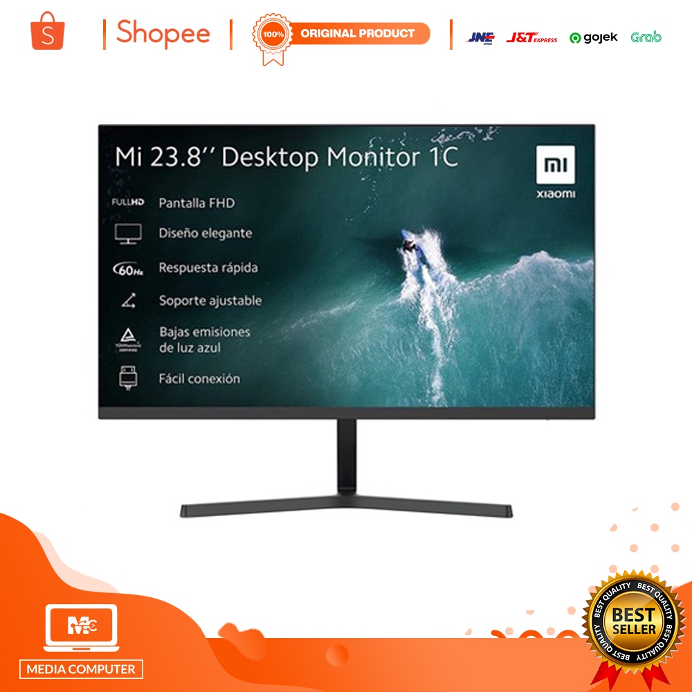 Jual Monitor XIAOMI 23.8" Desktop 1C RMMNT238NF | Shopee Indonesia