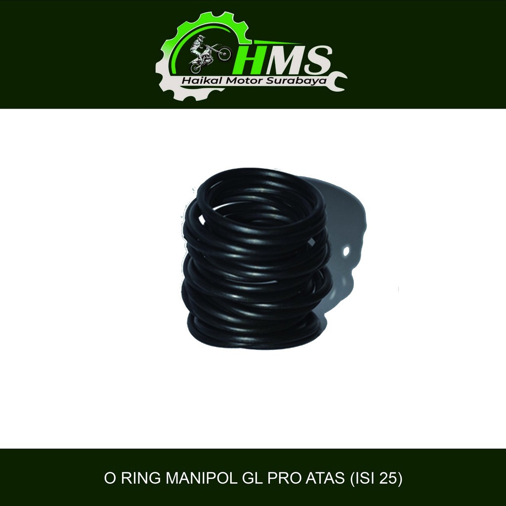 Jual O RING MANIPOL GL PRO BAGIAN ATAS (Yang Nempel di Karburtor) - KARET SEAL (Harga per Pak ...