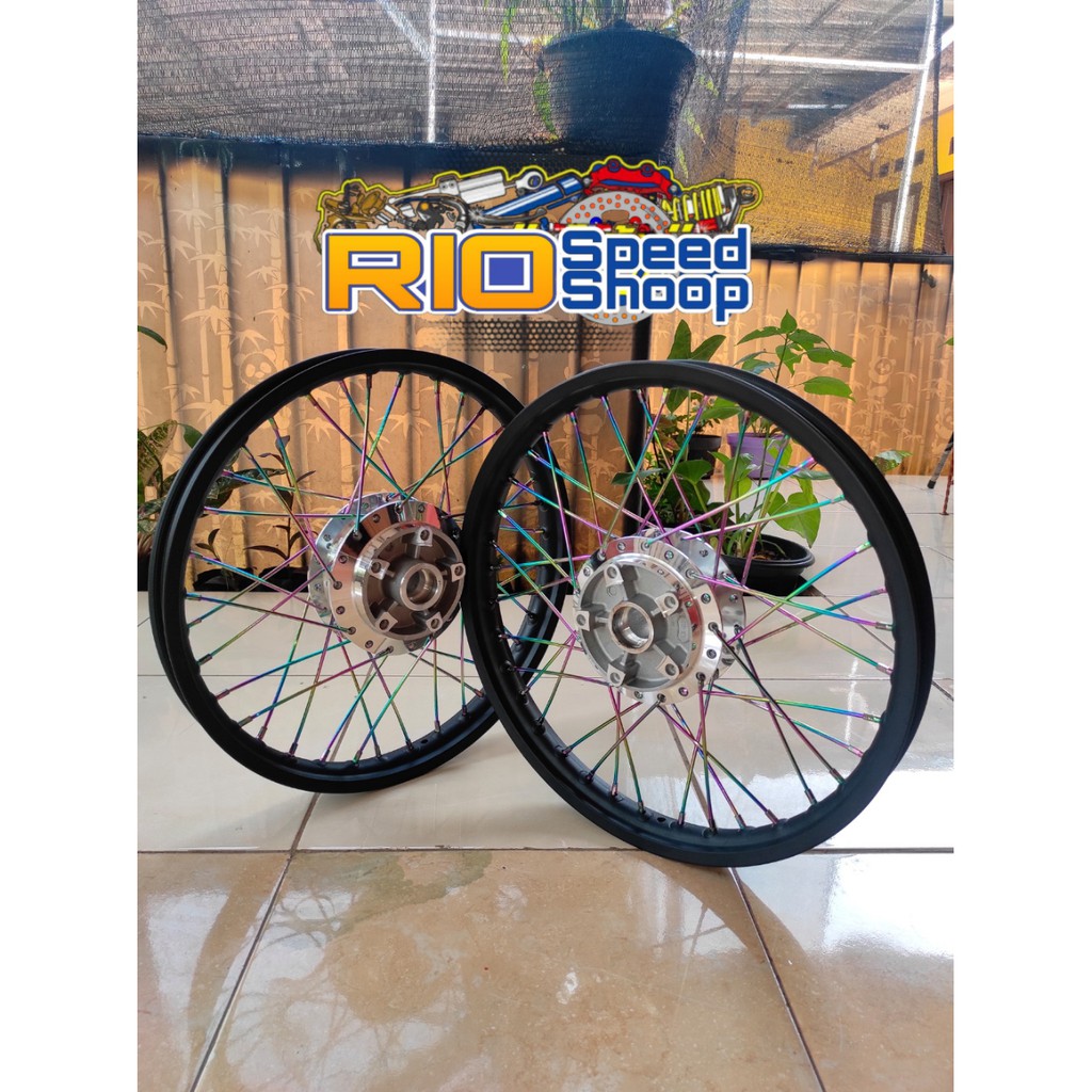 Jual VELG SET JARI JARI RUJI VIXION NEW ATAU VIXION OLD RING 17X140 ...