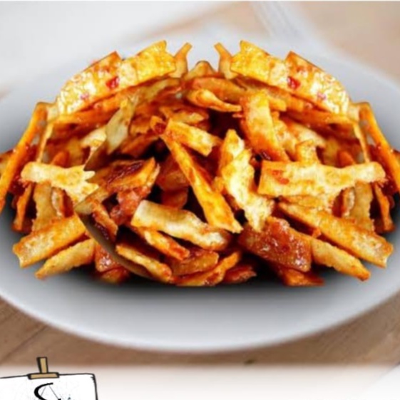 Jual keripik singkong pedas manis / balung ketek 250 Gram | Shopee ...