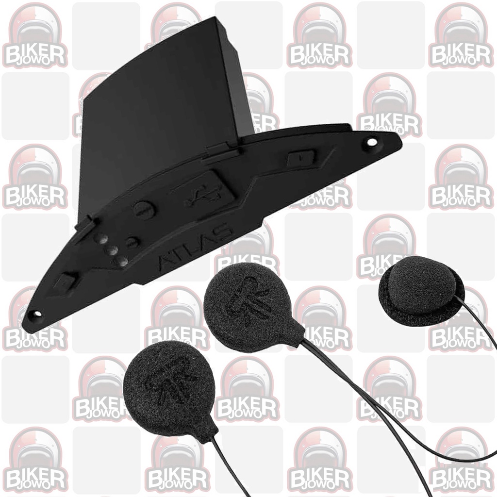 Jual Ruroc ATLAS 3.0 / 4.0 SHOCKWAVE Motorcycle Helmet Bluetooth Audio ...