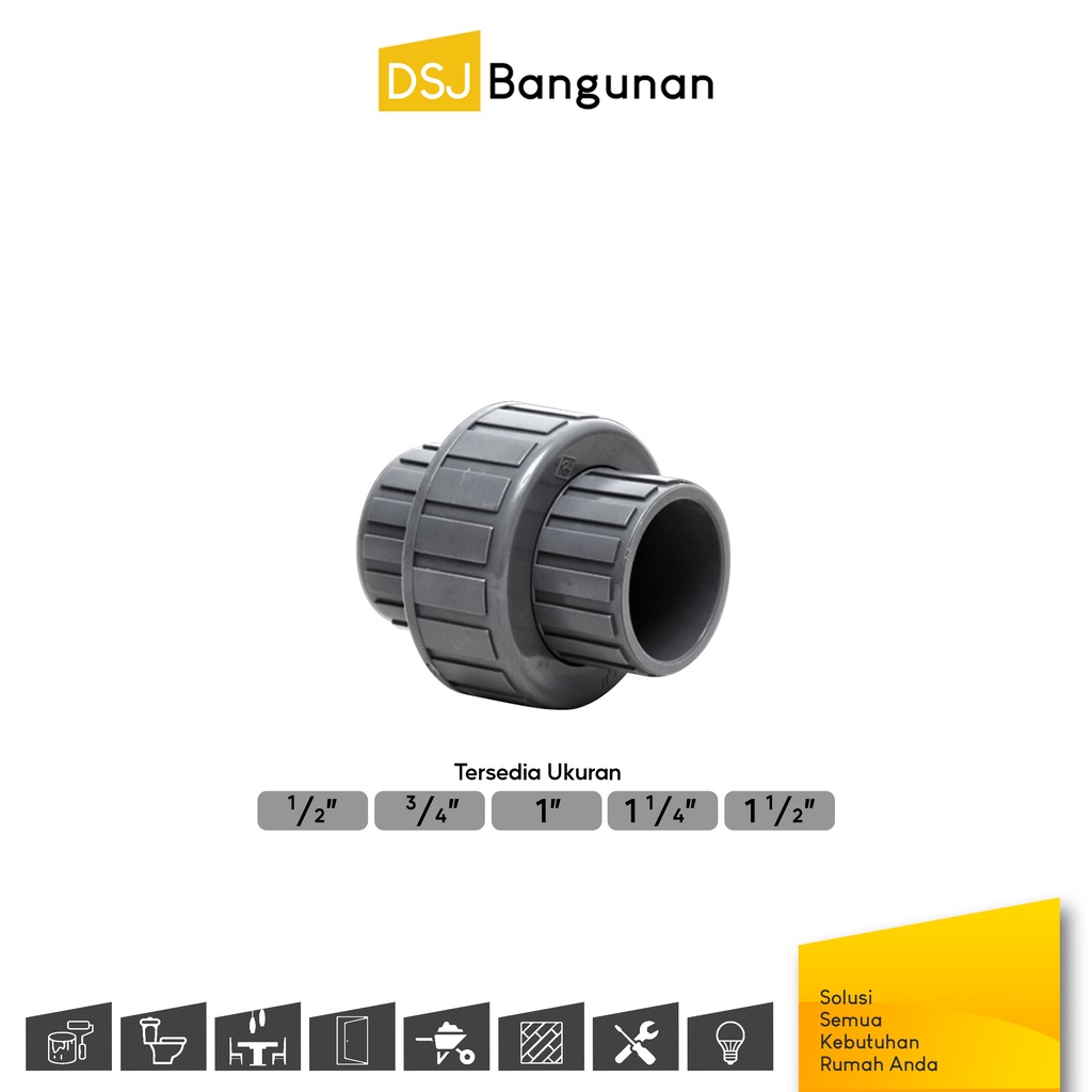 Jual Rucika Union Socket / Watermur Polos Nondrat AW | Shopee Indonesia