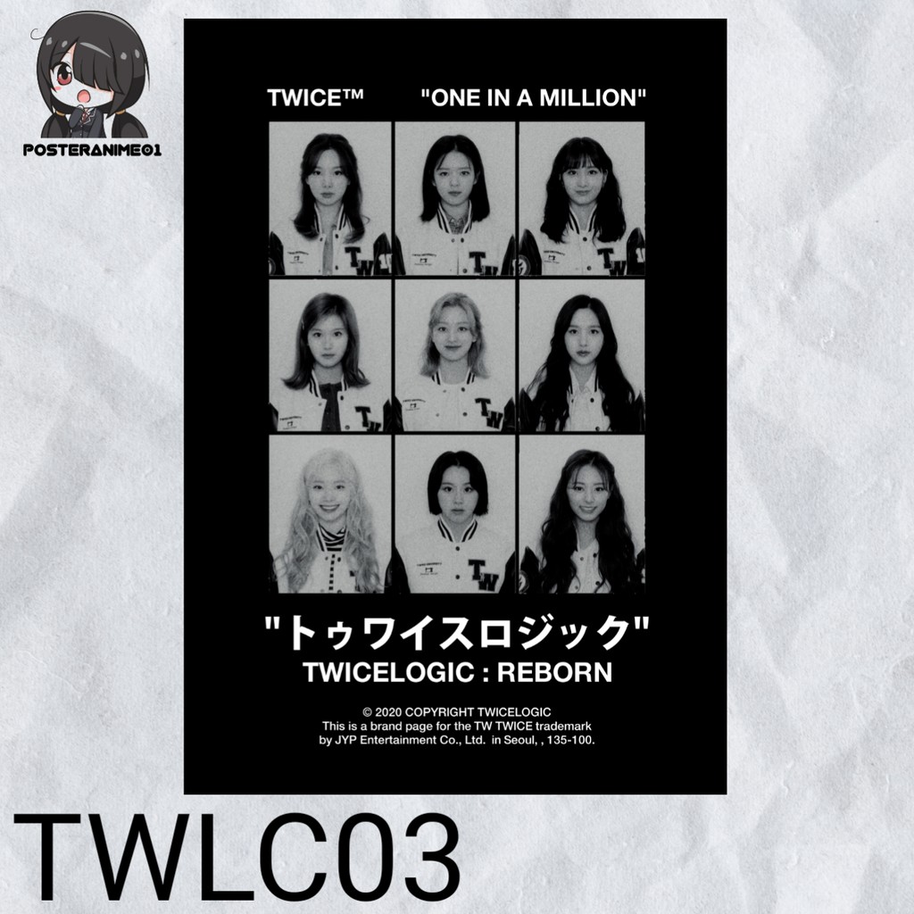 Jual Poster Twice | Poster Twicelogic | Poster K-pop | Shopee Indonesia