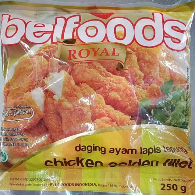 Jual Belfoods chicken golden fillet 250 gram | Shopee Indonesia