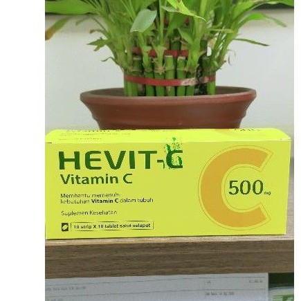 Jual HEVIT-C Vitamin C500mg box (100tab) | Shopee Indonesia