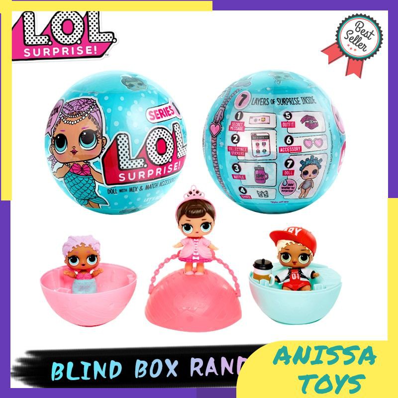 Jual Mainan Lol Surprise Series L.O.L. Surprise! 1st Mini Dolls ...
