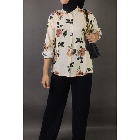 Jual Kemeja bunga | Shopee Indonesia