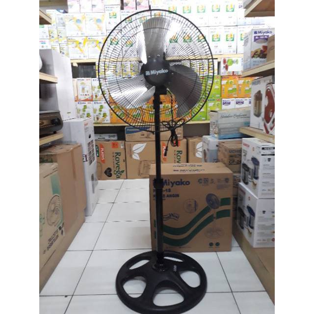 Jual Kipas Angin Berdiri BESI / Stand Fan Miyako KSB 18 18 inch ...