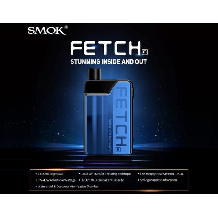 Jual SMOK FETCH MINI KIT POD SYSTEM 1200MAH AUTHENTIC BY SMOK FOR ...