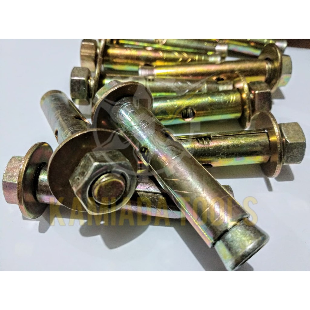 Jual Dyanabolt M12 x 60 Per 10pcs/ Dyna Bolt M12 x 60/ Baut Beton M12 x ...