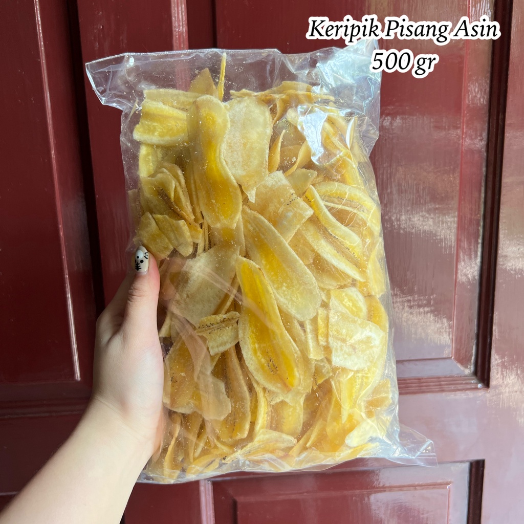Jual 500 GRAM KERIPIK PISANG VARIAN RASA | KERIPIK PISANG ORIGINAL 500 ...