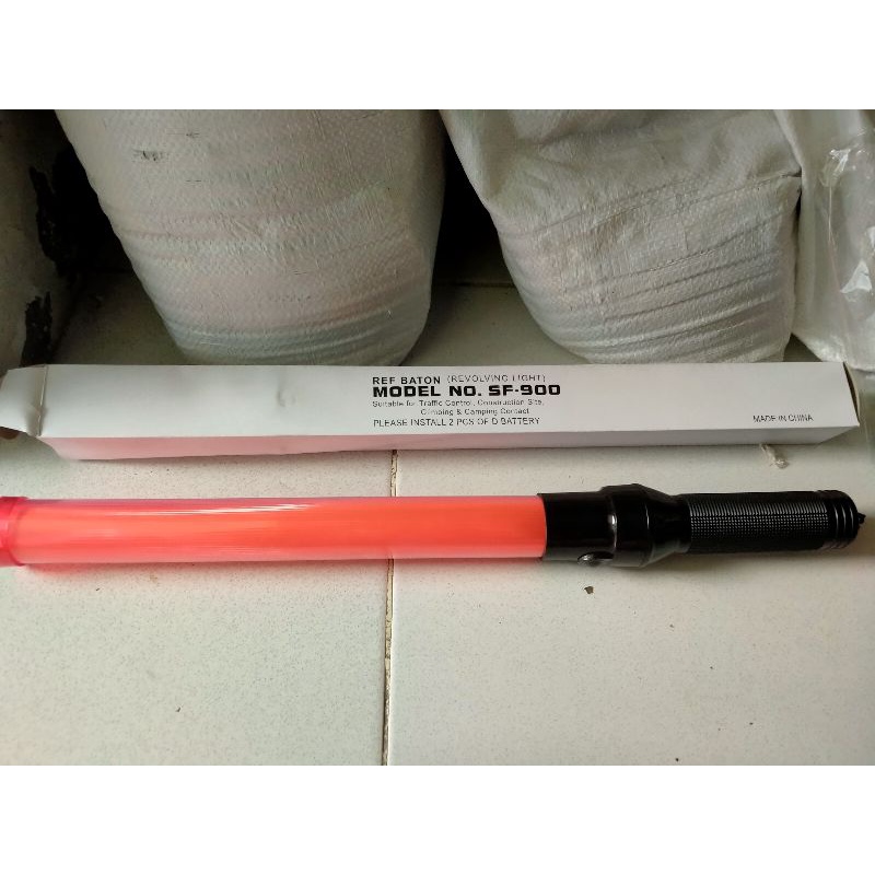Jual Lampu lalin traffic baton lalu lintas tongkat 53cm | Shopee Indonesia
