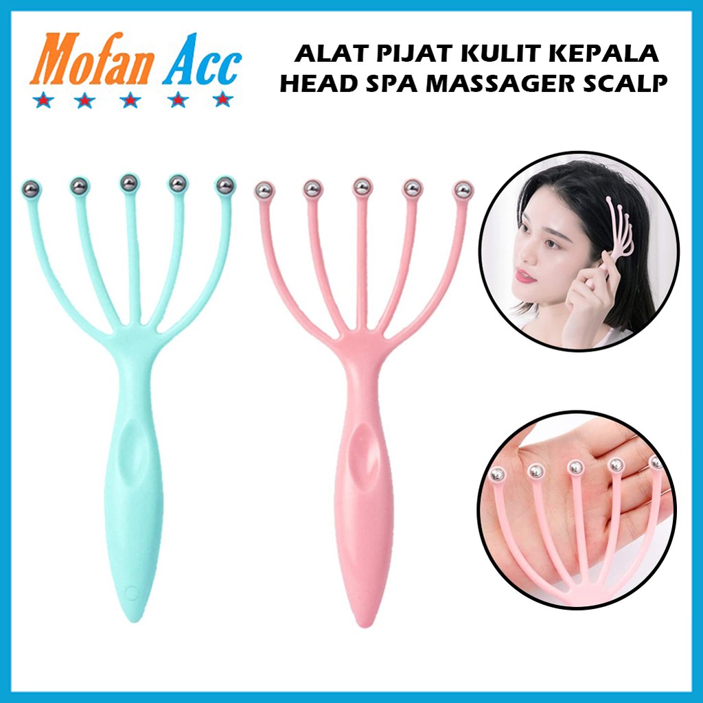 Jual Bokoma Alat Pijat Kepala Head Spa Massager Scalp Refleksi Pemijat ...