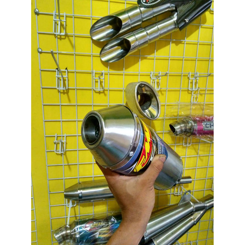 Jual LJK Knalpot slencer klx D-Tracker fmf Titan costum | Shopee Indonesia